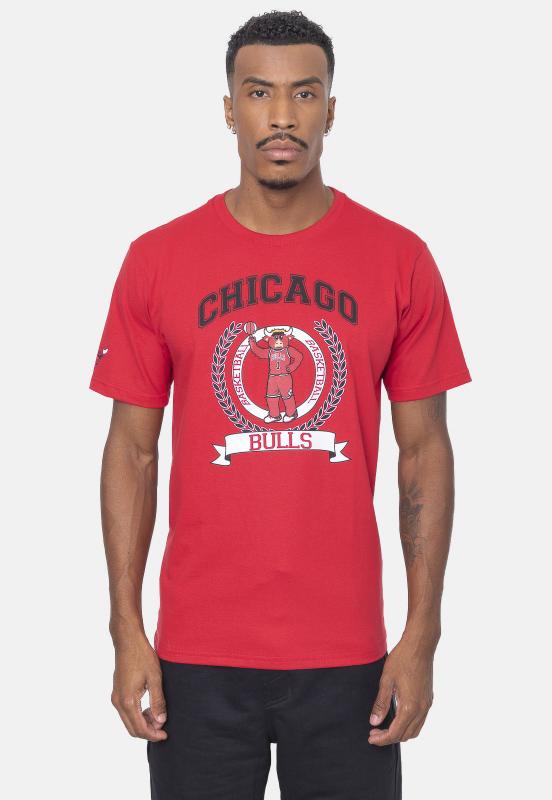 Camiseta NBA Mascot Blazon Chicago Bulls Vermelha - Camisa e Camiseta ...