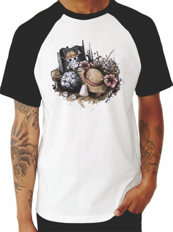 Camiseta Objetos One Piece - Casa Mágica - Outros Moda e Acessórios ...