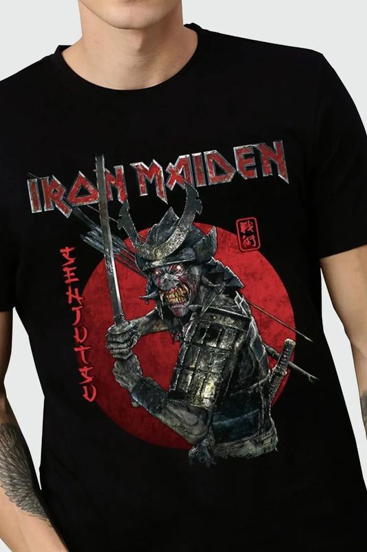 Camiseta Oficial Iron Maiden Senjutsu 1 Of0048 Consulado - Consulado do Rock - Outros Moda e ...