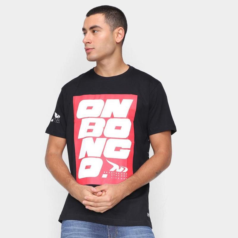Camiseta Onbongo Box Color Masculina - Camisa e Camiseta Esportiva ...