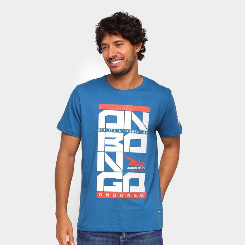 Camiseta Onbongo Estampada Masculina - Camisa e Camiseta Esportiva ...