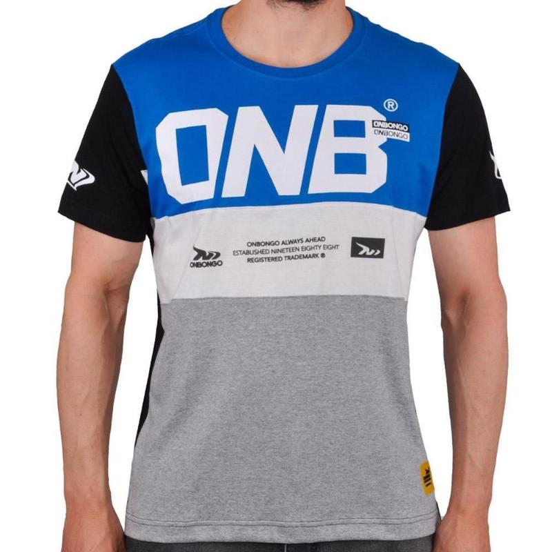 Camiseta Onbongo Logo Duo Color Masculina - Camisa e Camiseta Esportiva ...