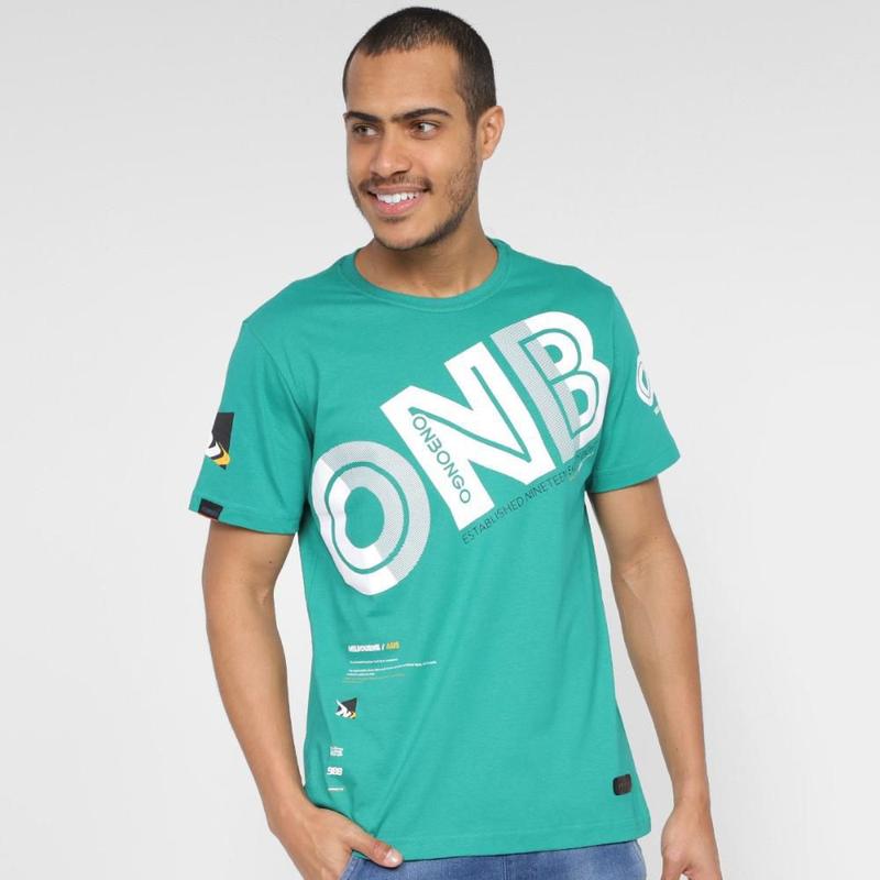 Camiseta Onbongo Logo Masculina - Camisa e Camiseta Esportiva ...