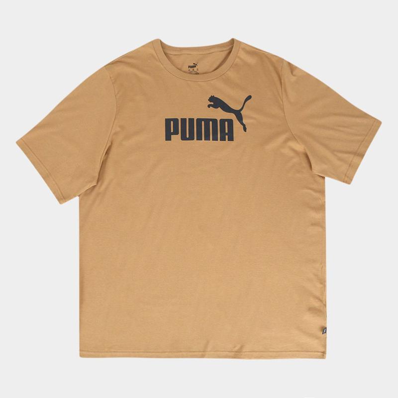 Camiseta Plus Size Puma Essentials Logo Masculina - Camisa e Camiseta ...