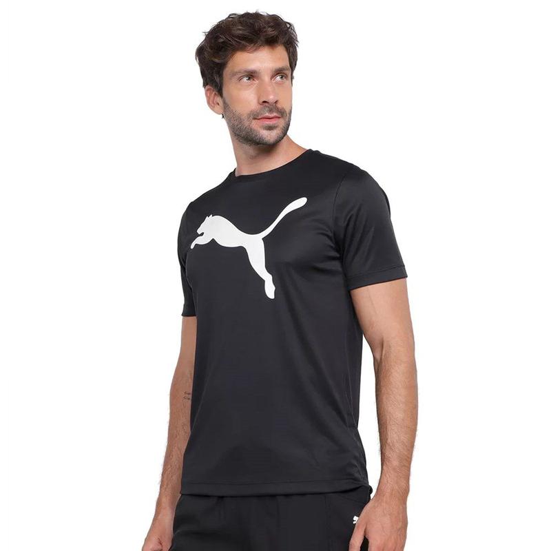 Camiseta Puma Active Big Logo Masculina - Camisa e Camiseta Esportiva ...