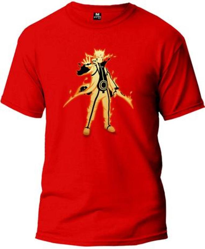 Camiseta Raposa Naruto Kurama Anime De Algodão - MTC - Camiseta ...