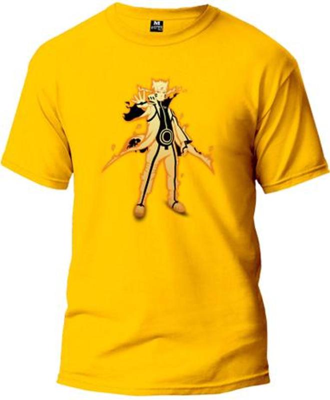 Camiseta Raposa Naruto Kurama Anime De Algodão - MTC - Camiseta ...