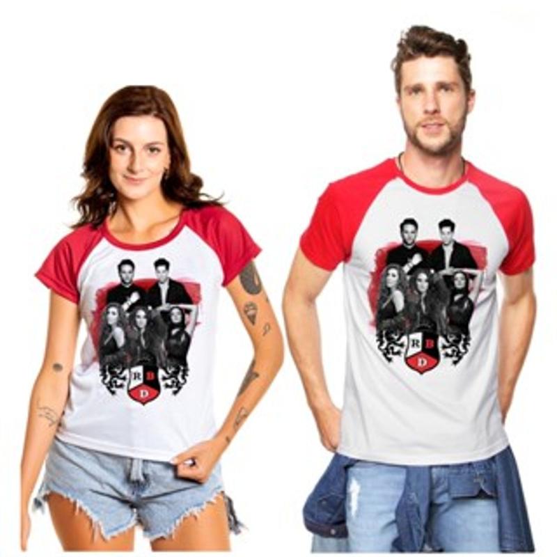 camiseta roupa rebelde, uniforme rbd, blusa anahi, dulce, maite, camisa ...