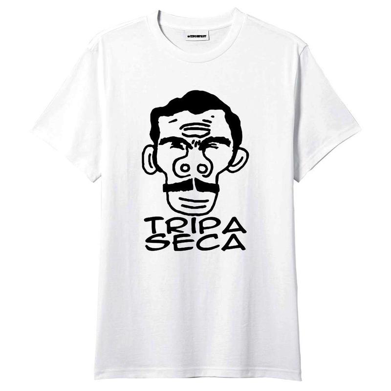 Camiseta Seu Madruga Tripa Seca Chaves - King of Print - Camiseta ...