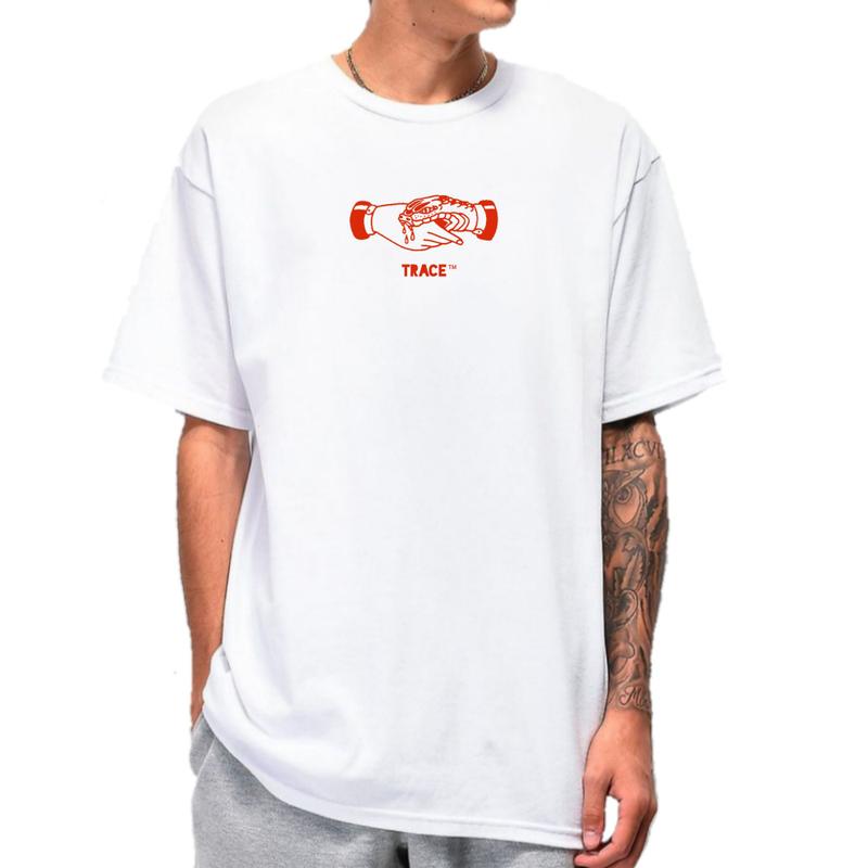 Camiseta Streetwear Unissex Trace Snake Friend 100% Algodão fio 30.1 ...
