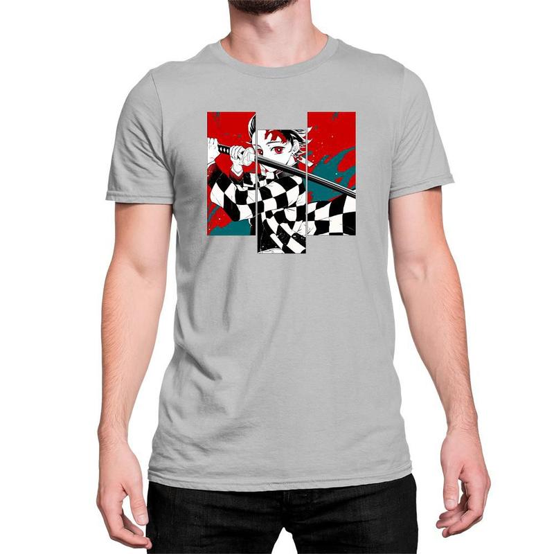 Camiseta T-Shirt Demon Slayer Tanjiro Espada - MECCA - Camiseta ...
