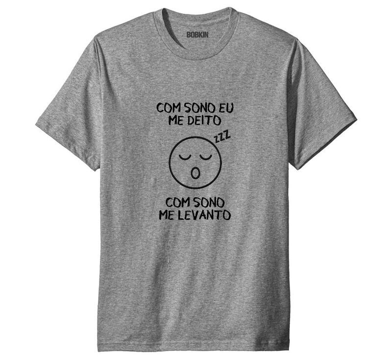Camiseta Tumblr Com Sono Me Deito E Com Sono Me Levanto - LOJA BOBKIN ...