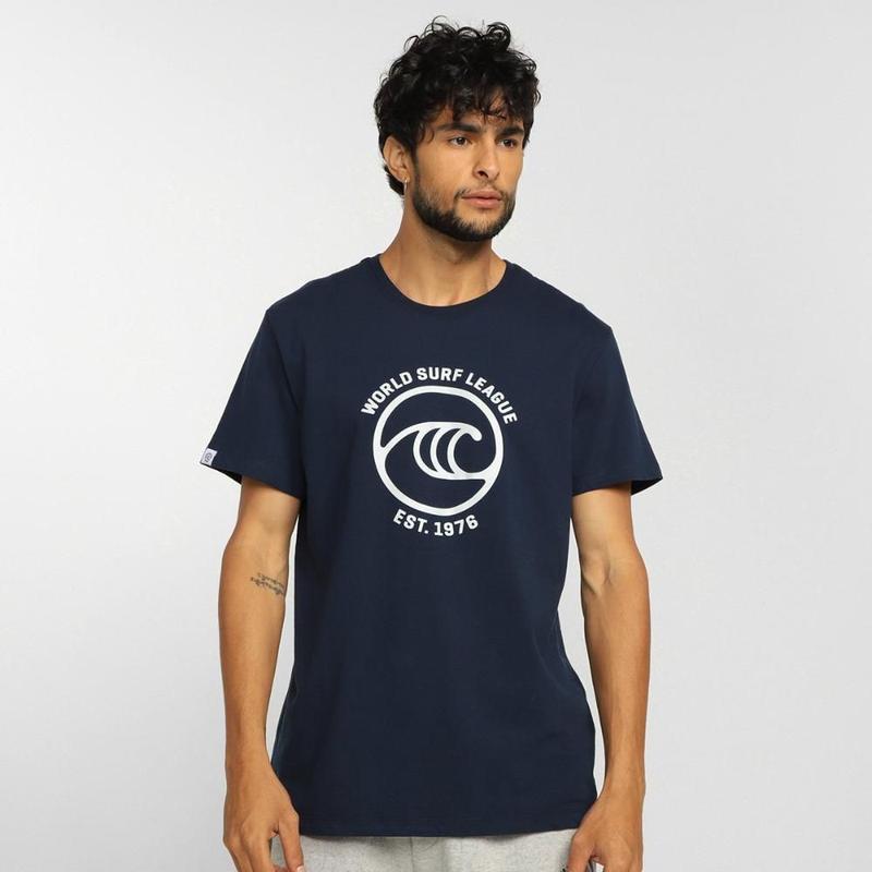 Camiseta WSL Logo Masculina - Camisa e Camiseta Esportiva - Magazine Luiza