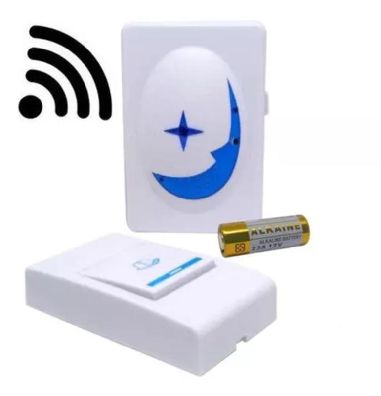 Campainha Sem Fio Wireless Wifi Residencial Longo Alcance resistente a ...