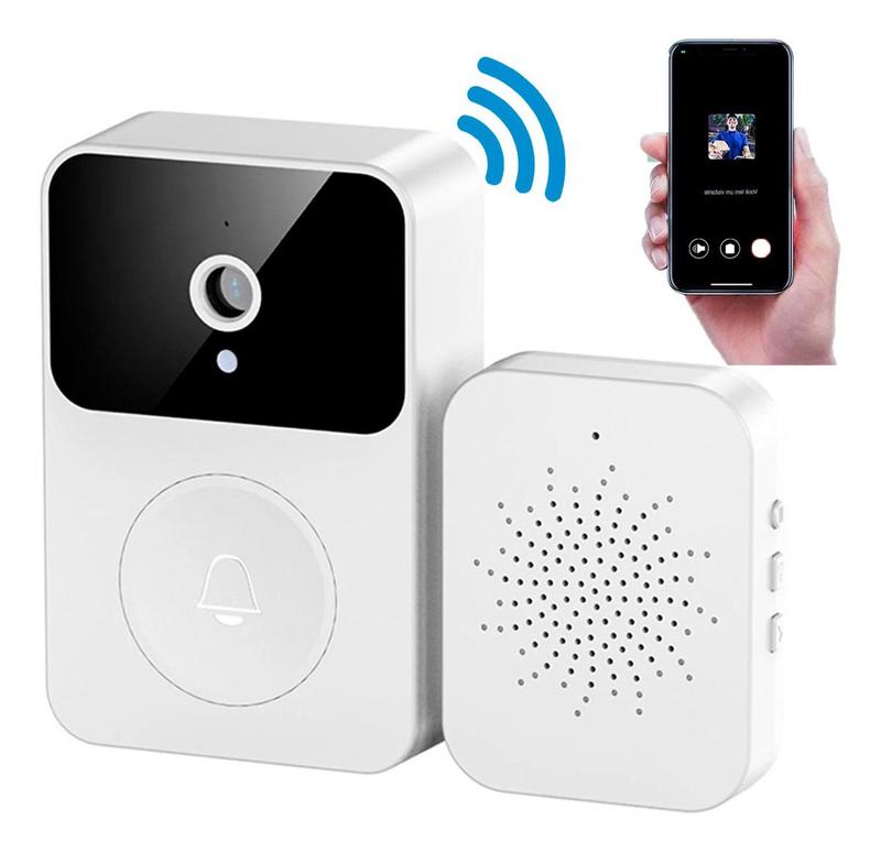 Campainha Wi-fi Sem Fio Camera C/ Audio Inteligente Celular - EDF ...