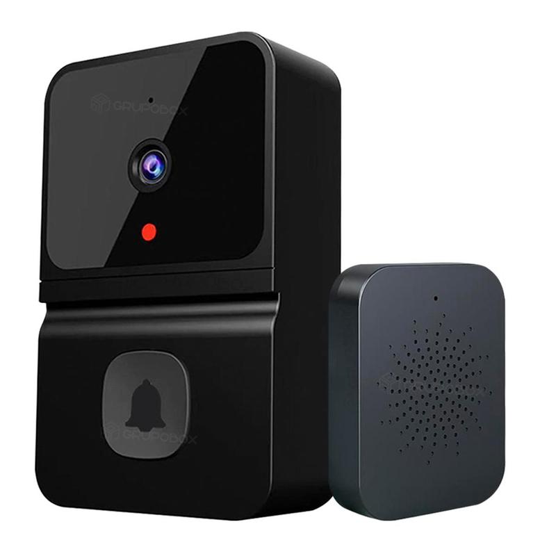 Campainha Wireless Inteligente Porteiro Eletronico Camera - Wireless ...