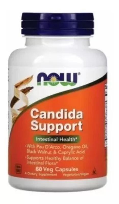 Candida Support - Now Foods - 60cáps - Lactobacilos - Magazine Luiza