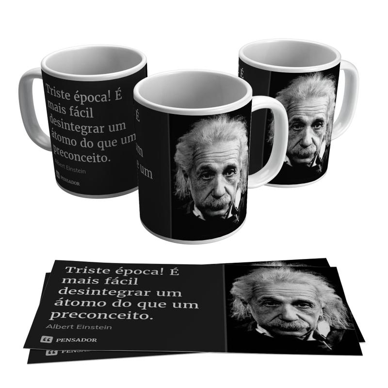 Caneca Albert Einstein Físico Cientista 325ml - Live - Canecas - Magazine Luiza