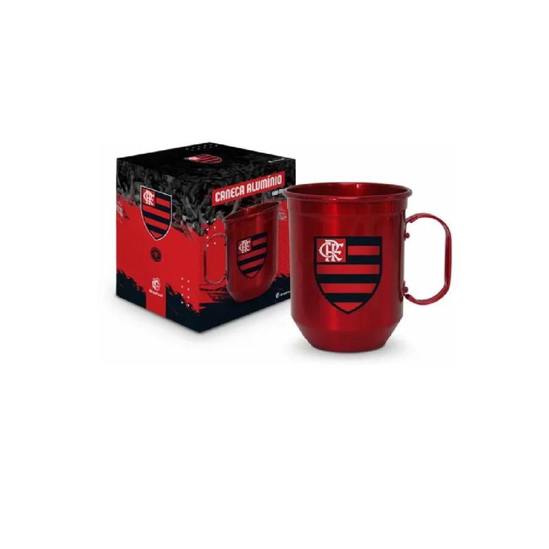 Caneca Aluminio Flamengo Original Copo Chopp E Cerveja - Brasfoot ...