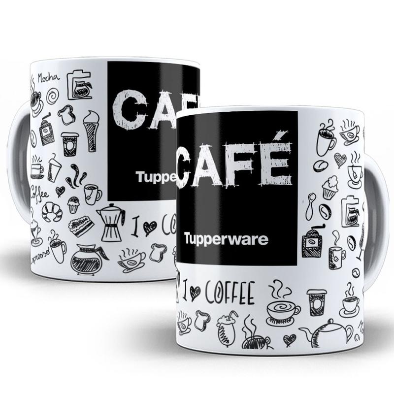 Caneca café tupperware presente divertido criativo - Mago das Camisas ...