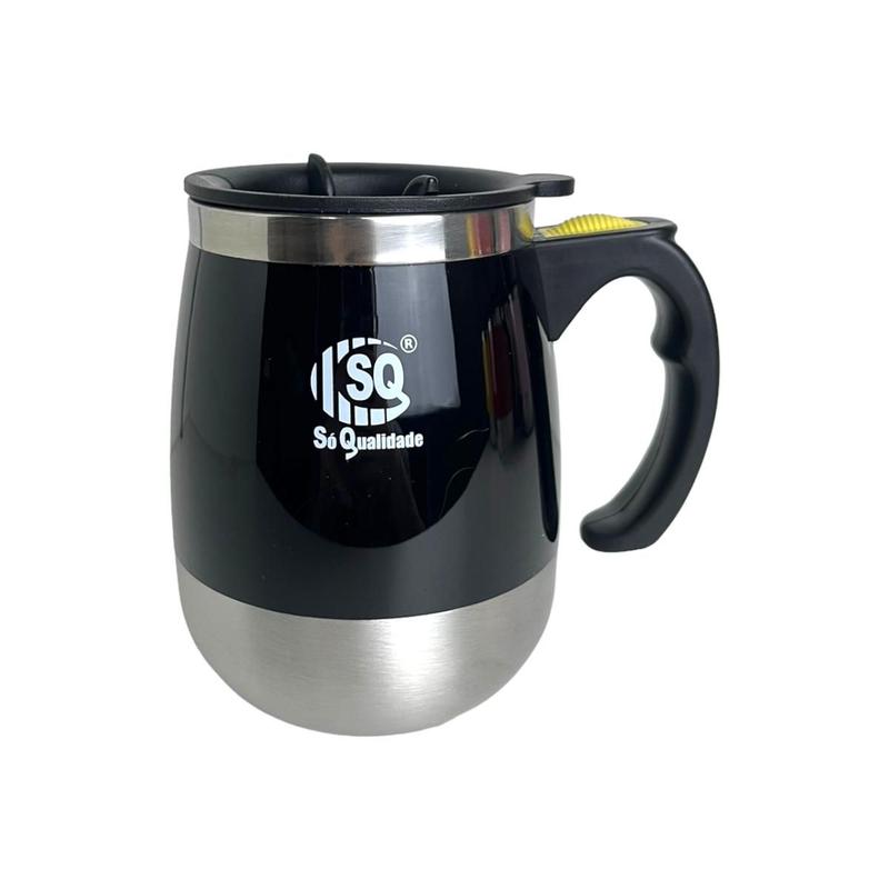 Caneca Copo Mixer Isotérmica Dupla Parede Com Tampa 400mL - LOGOSPAN ...