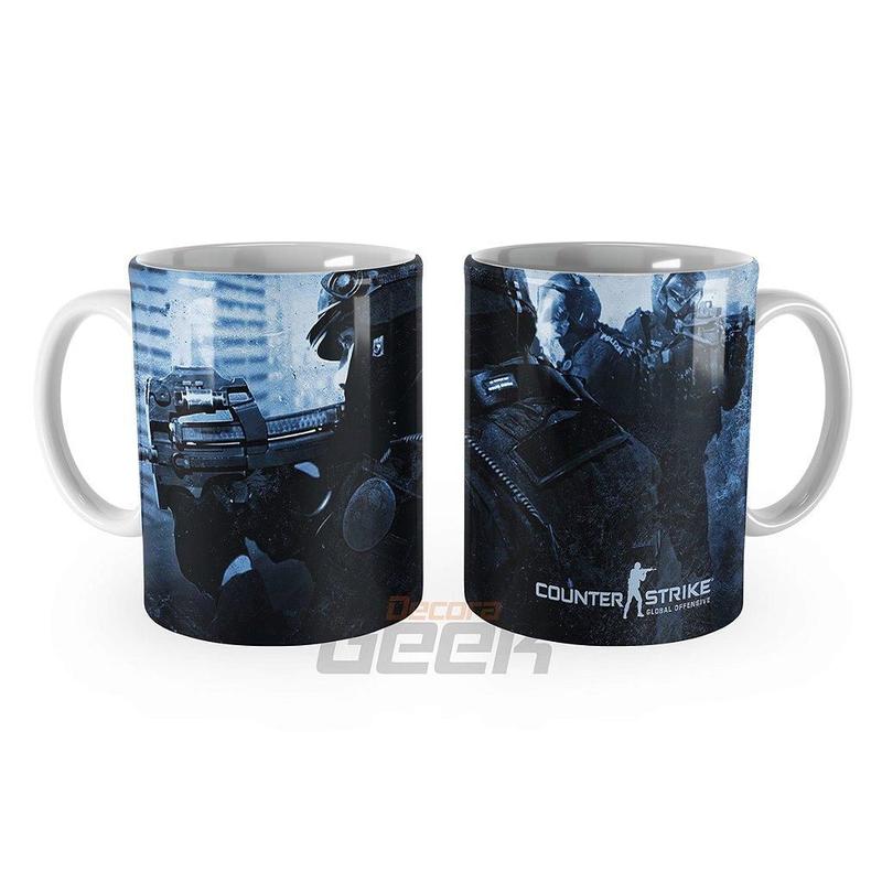 Caneca Counter Strike Cs 1.6 CT - Decora Geek - Canecas - Magazine Luiza