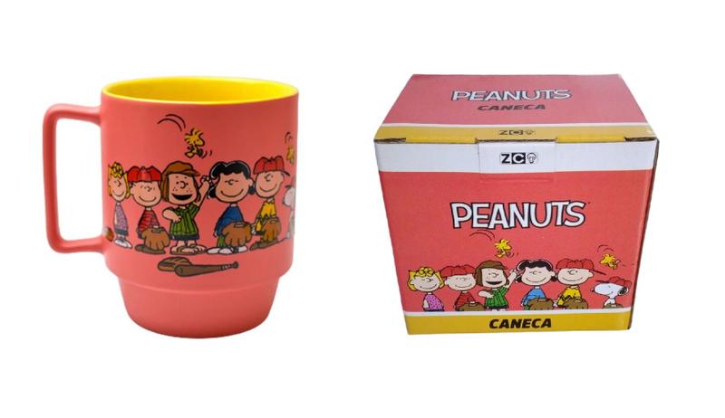 Caneca De Cerâmica Snoopy Peanuts 400ML Friends E Good Times - Zonacriativa - Canecas - Magazine ...