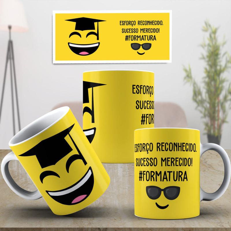 Caneca Formatura - Frase - Opção 11 - Personalizados Visual - Canecas ...