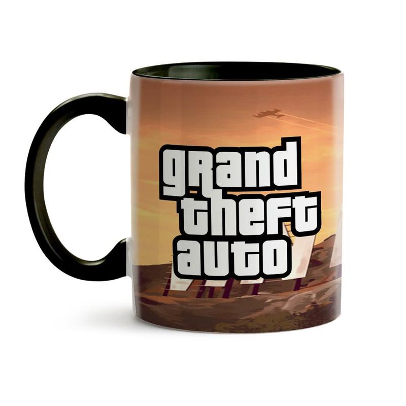 Caneca Gta 03 Cerâmica 320Ml - Canecas personalizadas - Canecas ...