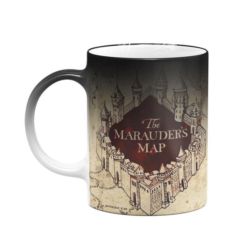 Caneca Mágica - Mapa do Maroto Harry Potter - JPS INFO - Canecas ...