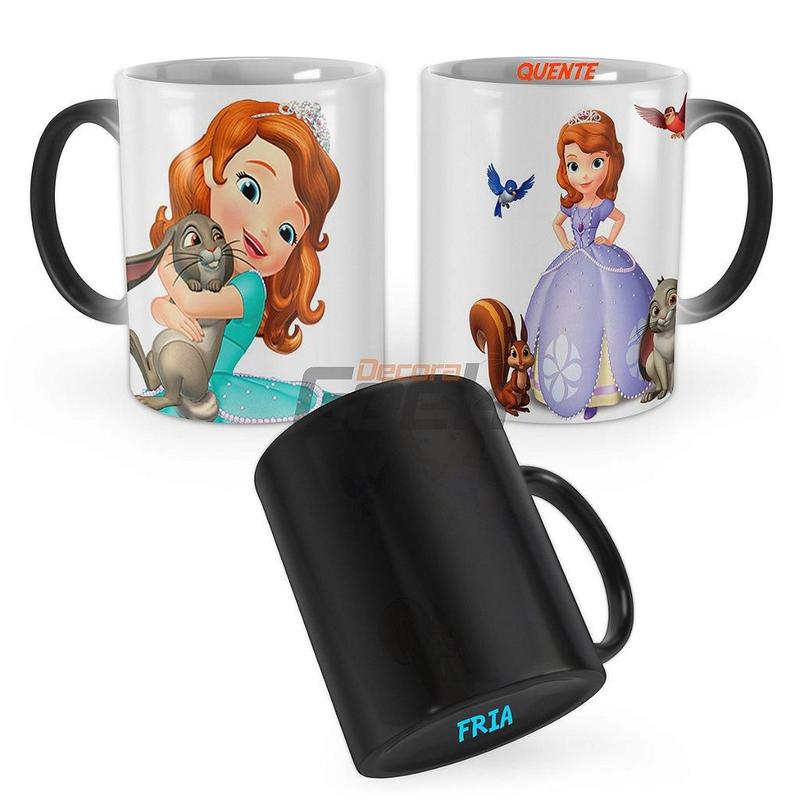 Caneca Mágica Princesinha Sofia Desenho Filme Mod 1 - Decora Geek - Canecas - Magazine Luiza
