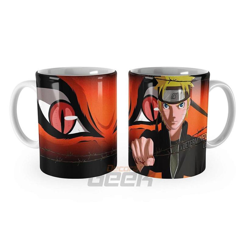 Caneca Naruto Uzumaki Raposa 9 Caldas - Decora Geek - Canecas - Magazine Luiza