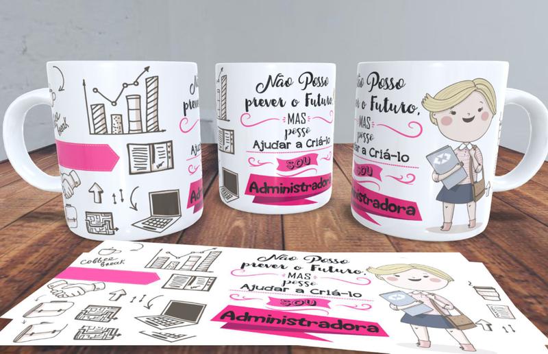 Caneca Personalizada Dia do Administrador - Probulk - Canecas ...