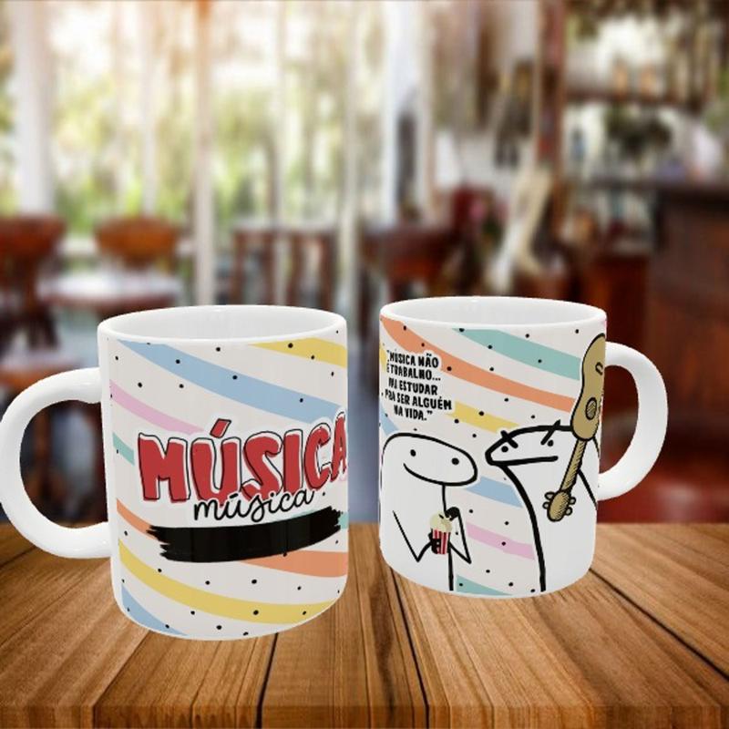 Caneca Personalizada Flork Profissão Músico - PrintPaint - Canecas ...