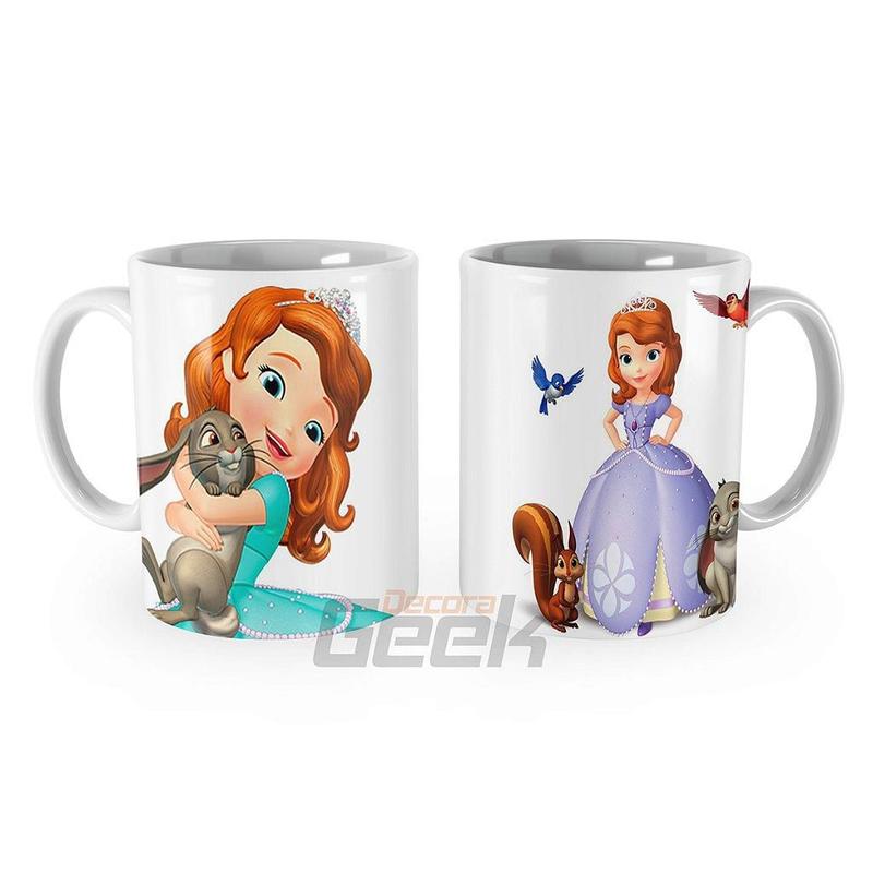 Caneca Princesinha Sofia Desenho Filme Mod 1 - Decora Geek - Canecas - Magazine Luiza