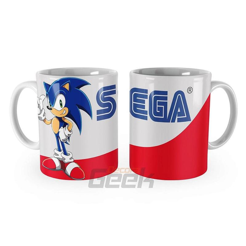 Caneca Sonic Sega - Decora Geek - Canecas - Magazine Luiza