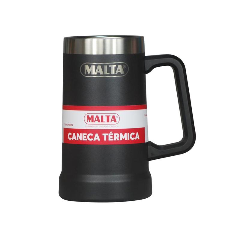 Caneca Térmica Cerveja 709ml Malta Aço Inox - Caneca Térmica - Magazine ...