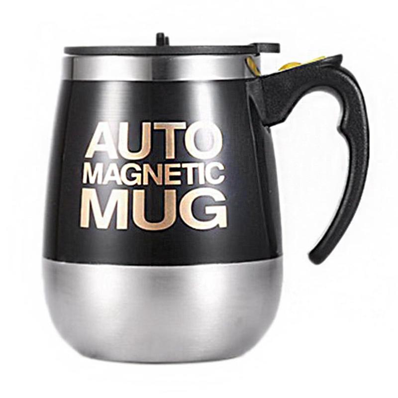 Caneca Térmica Com Mixer Automático Magnético E Tampa 400 Ml - Zeim ...