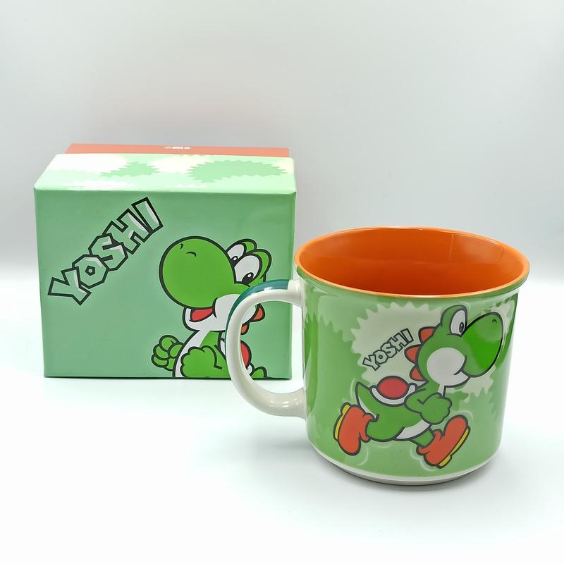 Caneca yoshi mario bros 350ml - Zona Criativa - Caneca de Chá e Café ...