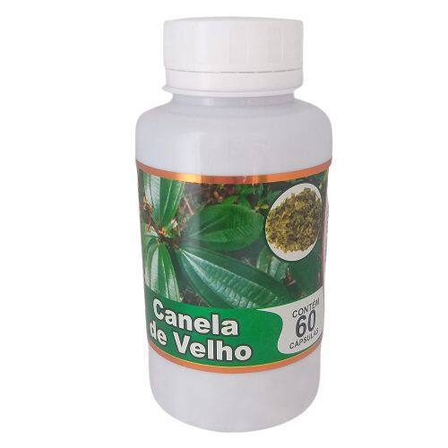 Canela De Velho 500 Mg 60 Cápsulas Vida Real Fitoterápicos E