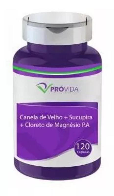 Canela De Velho + Sucupira + Cloreto De Magnésio P.a - PRO VIDA - Cloreto de Magnésio / Magnésio ...