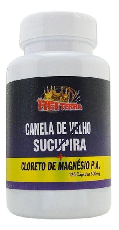 Canela de Velho + Sucupira + Cloreto De Magnésio Pa 120 Caps - Rei Terra - Fitoterápicos ...