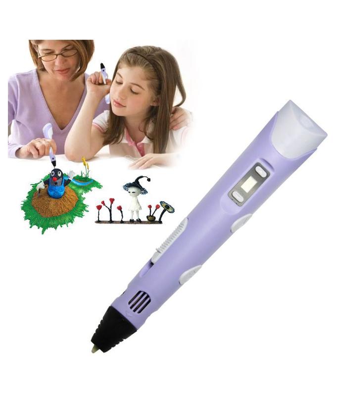 Caneta 3D de Impressão 3D para Crianças com Tela de Led Arte - Tudo na ...