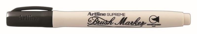 Caneta Brush Pen EPF-F Preto Artline - Tilibra - Caneta Brush / Pincel ...