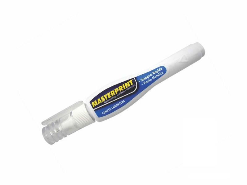 Caneta corretiva 7ml - caixa com 24 unidades - Masterprint - Corretivo ...