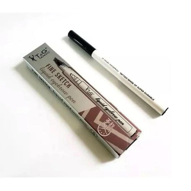 Caneta Delineadora de Sobrancelha Microblading Efeito Henna Fine Sketch ...