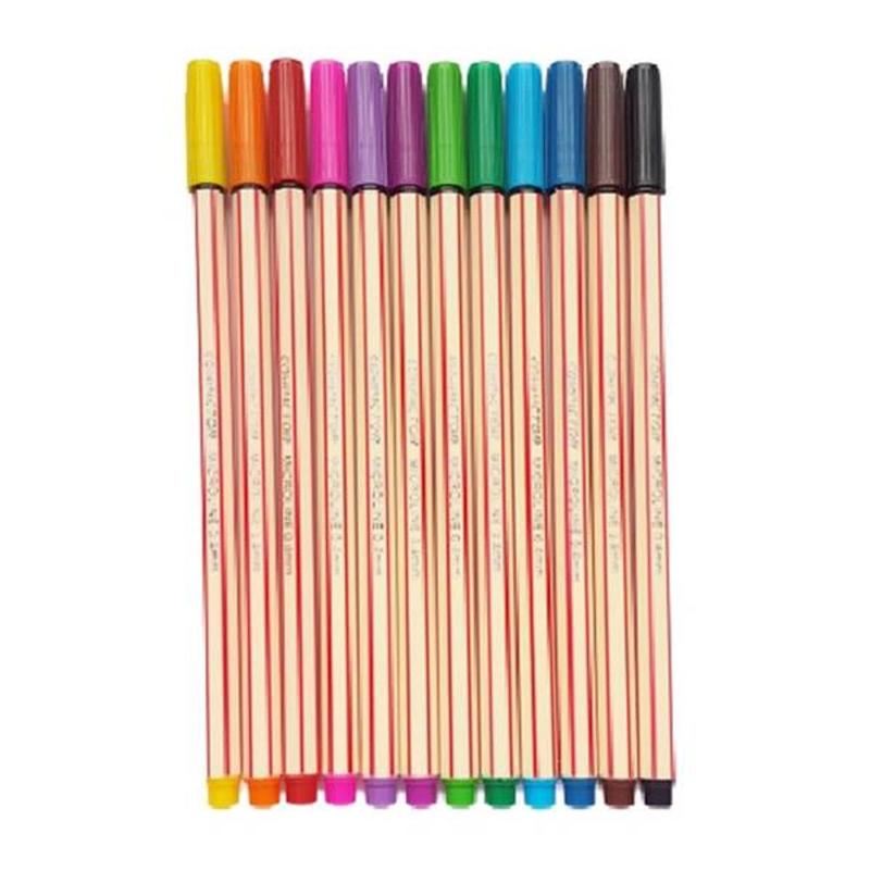 Caneta Fine Pen Microline C/12 - Compactor - Caneta - Magazine Luiza