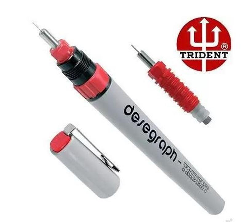 Caneta Nankin Pro Line Trident 0,2 mm - Caneta Nanquim - Magazine Luiza