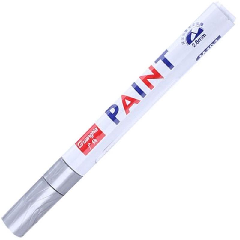Caneta Paint Mark Pinta Metal Plástico Sola Tênis Pneu - Caneta ...