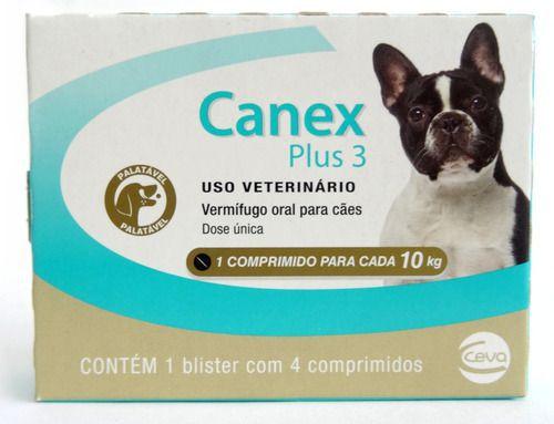 Canex plus 3 c 4cp - CEVA - Vermífugo - Magazine Luiza